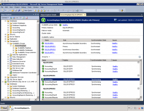 How to Set Up SQL Server Denali Availability Groups