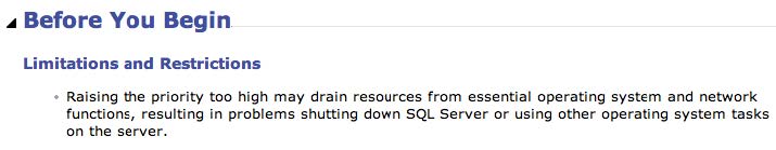 Priority Boost - Brent Ozar Unlimited®