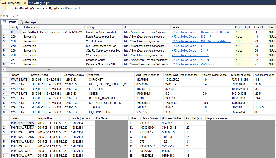 New sp_BlitzFirst® Reports on Waits, Files, Perfmon Since Startup ...