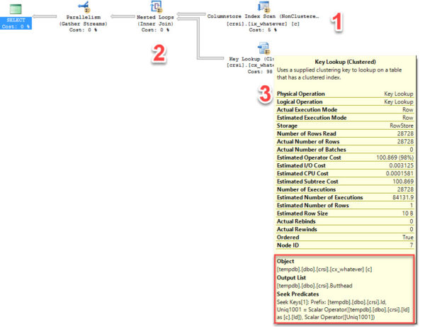 Why Columnstore Indexes May Still Do Key Lookups - Brent Ozar Unlimited®
