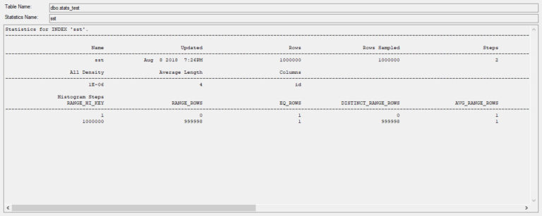 What Kind Of Statistics Updates Invalidate Plans? - Brent Ozar Unlimited®