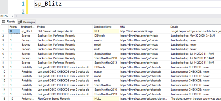 sp_Blitz Pro Tips for Managing Multiple Servers Centrally - Brent Ozar ...