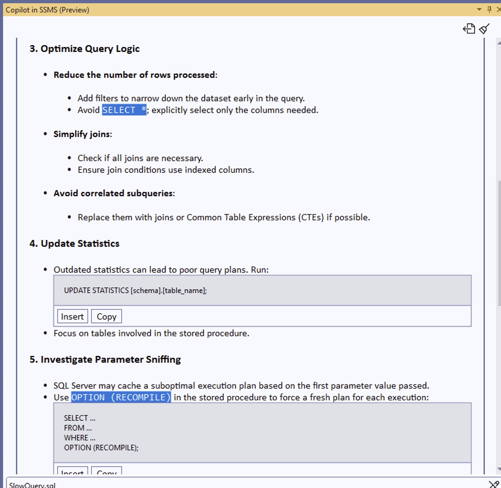 Review: SSMS Copilot vs Other AI Tools - Brent Ozar Unlimited®