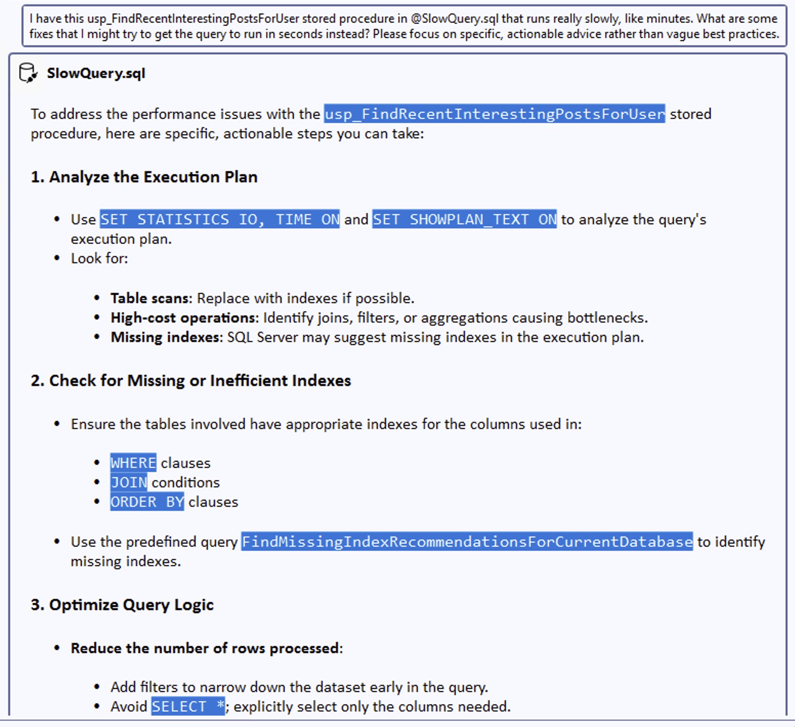 Review: SSMS Copilot vs Other AI Tools - Brent Ozar Unlimited®
